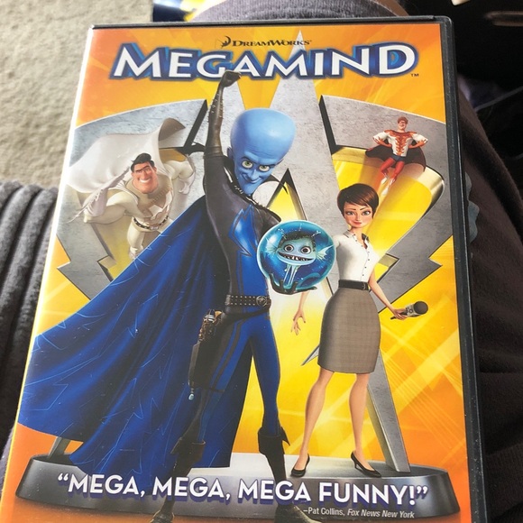 Dreamworks | Media | Dreamworks Megamind Dvd With Blue And Orange Cover ...